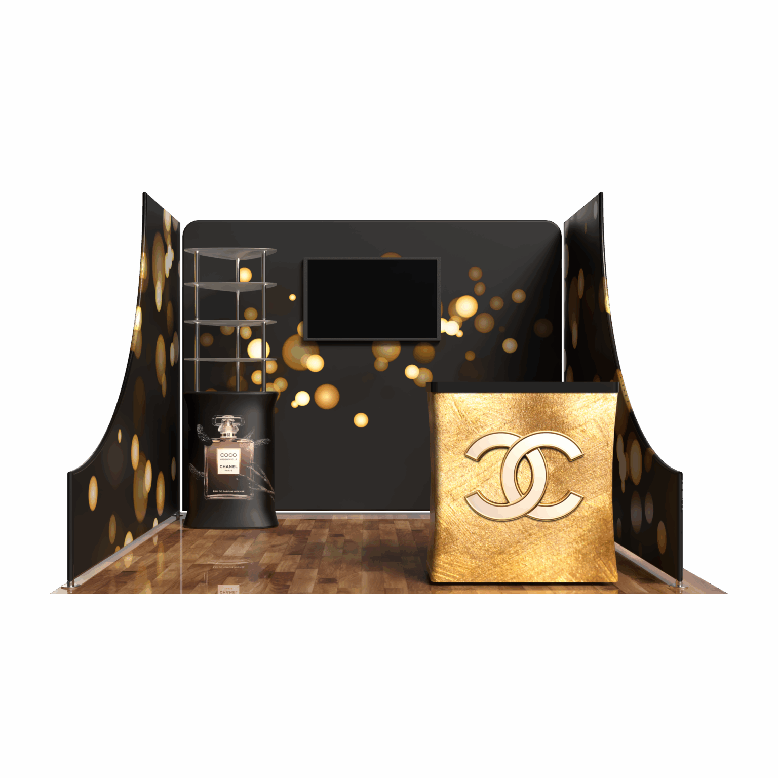 Hermes Booth Kit – Brandstand America