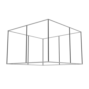 10′ Square Hanging Sign – Brandstand America