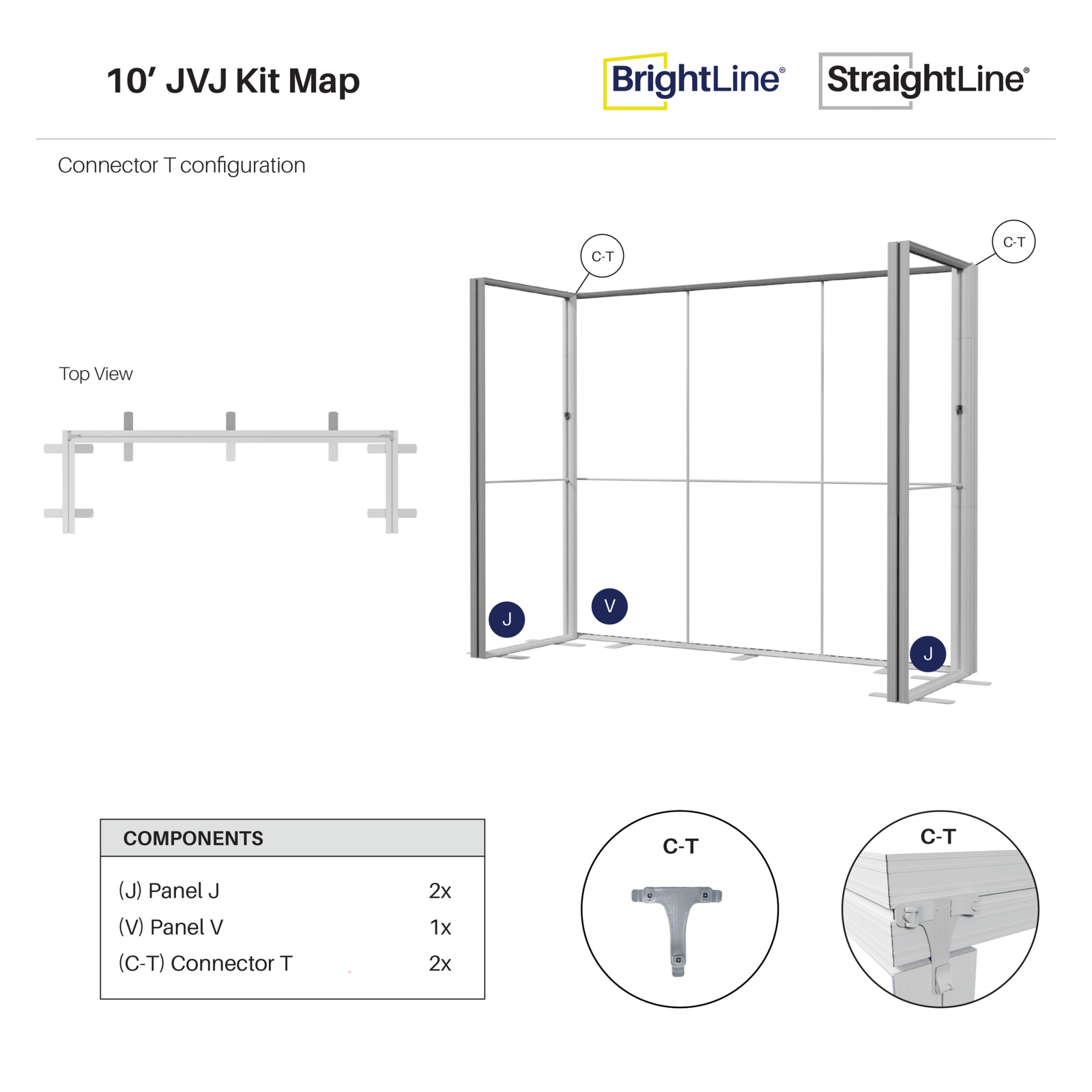 BrightLine 10ft JVJ Kit – Brandstand America