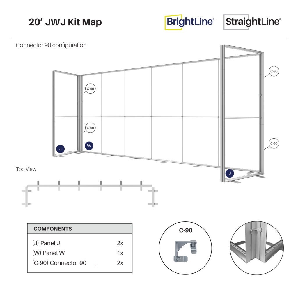 StraightLine 20ft JWJ Kit – Brandstand America