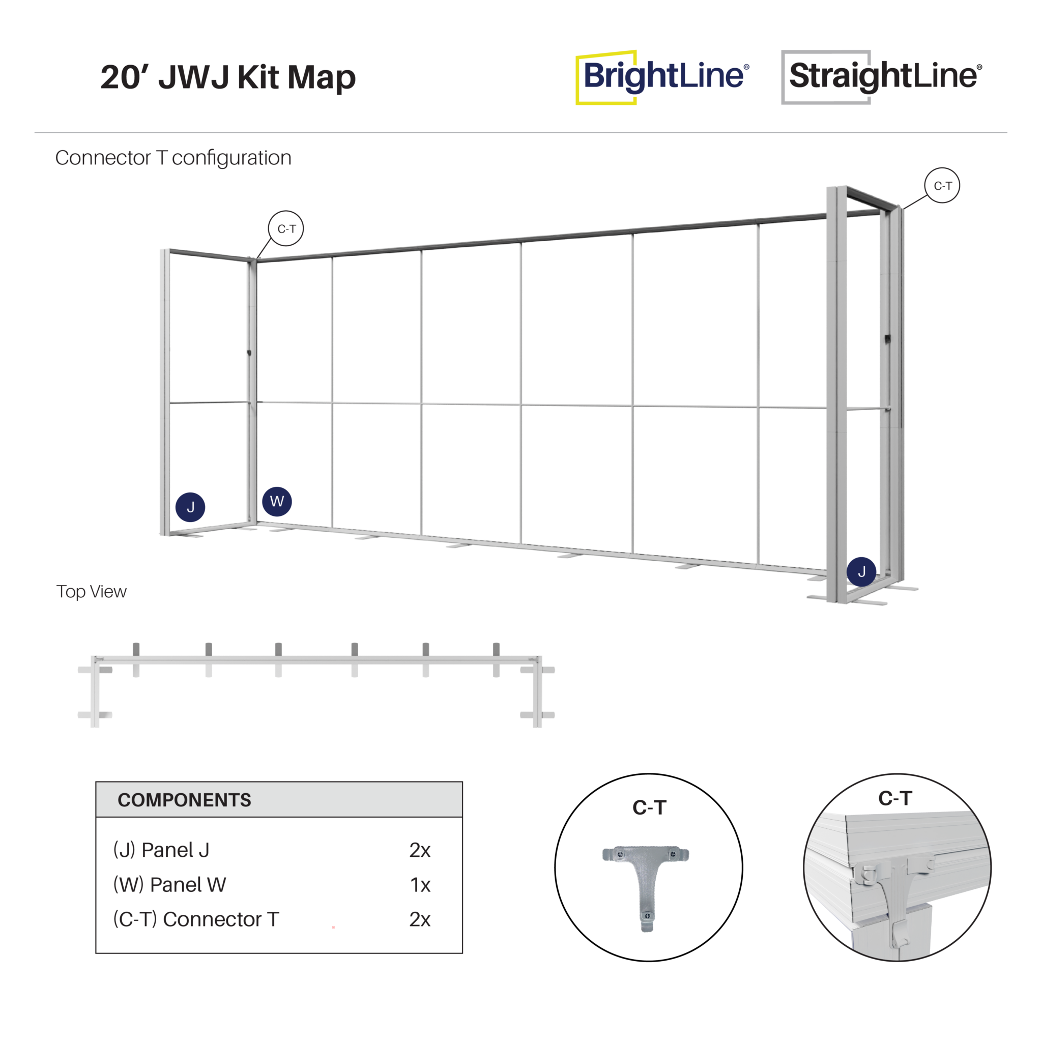 BrightLine 20ft JWJ Kit – Brandstand America