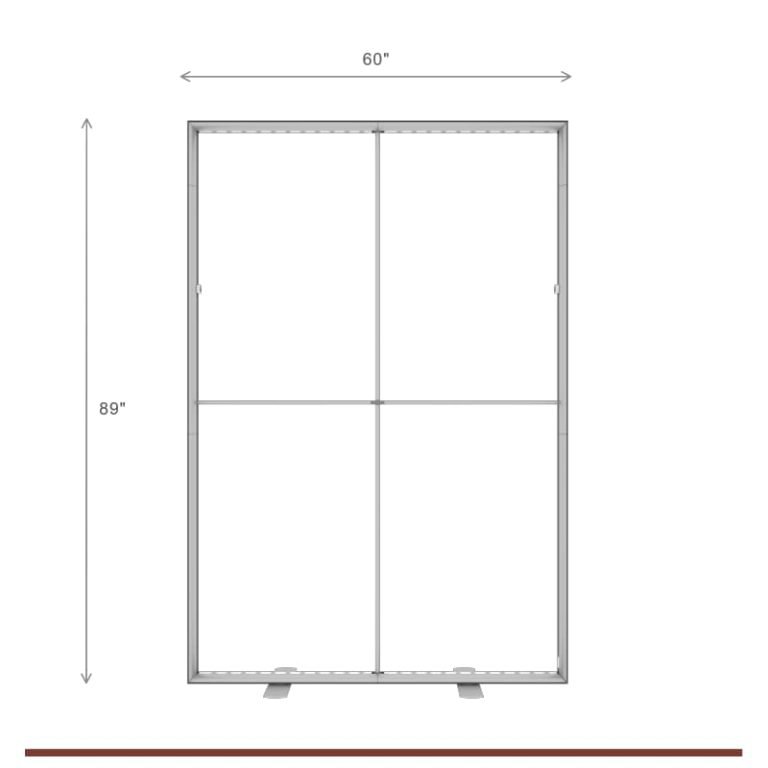 BrightLine E Panel (89″ H x 60″) – Brandstand America