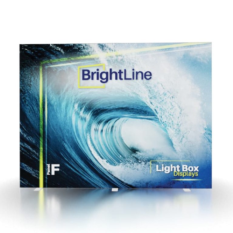 BrightLine F Panel (89″ H x 118″ W) – Brandstand America