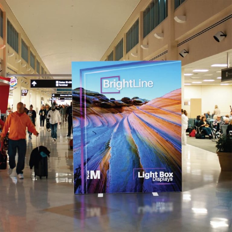 BrightLine M Panel (96″ H x 79″ W) – Brandstand America