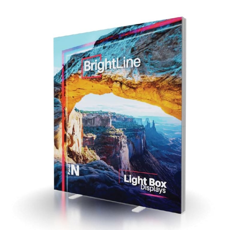 BrightLine N Panel (89″ H x 79″ W) – Brandstand America