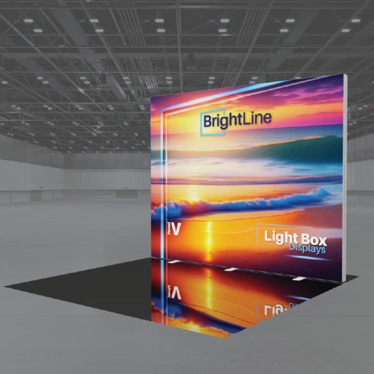 BrightLine V Panel (96″ H x 118″ W) – Brandstand America
