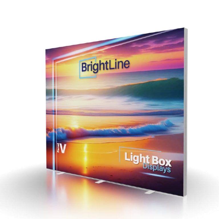 BrightLine V Panel (96″ H x 118″ W) – Brandstand America