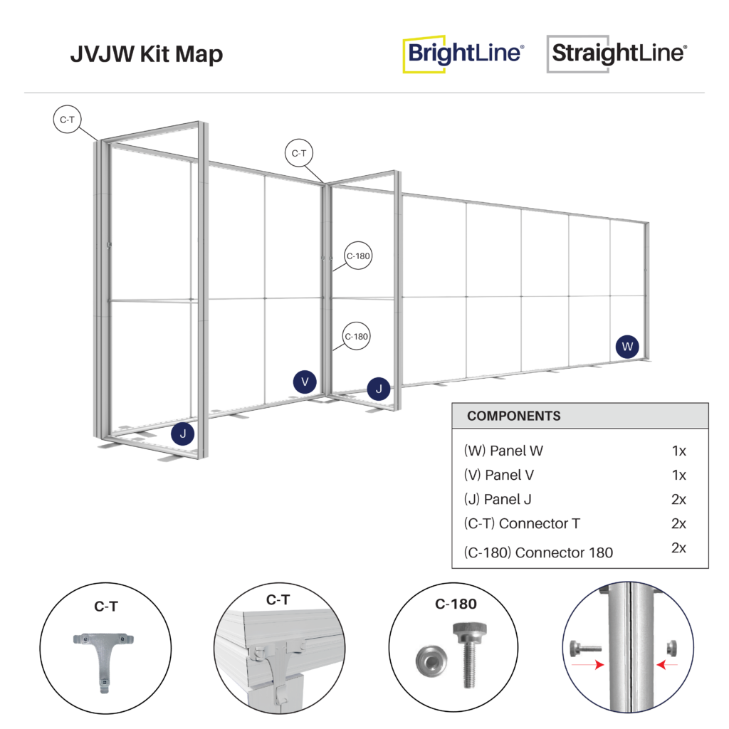 BrightLine 20ft JWJ Kit – Brandstand America