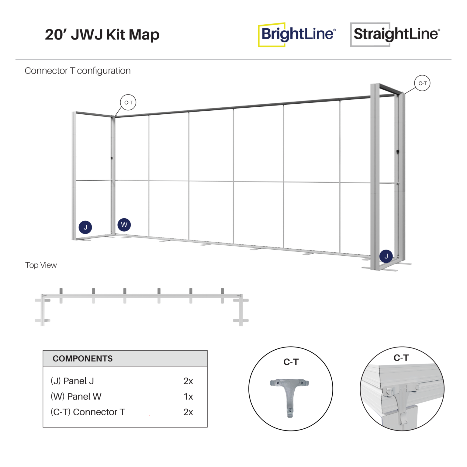 StraightLine 20ft JWJ Kit – Brandstand America
